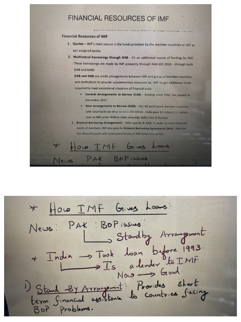 IMF and World Bank | PDF