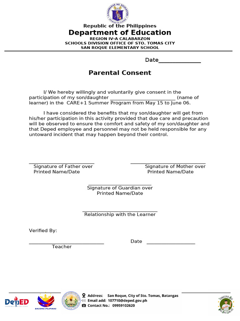CARE+1 Consent Form | PDF