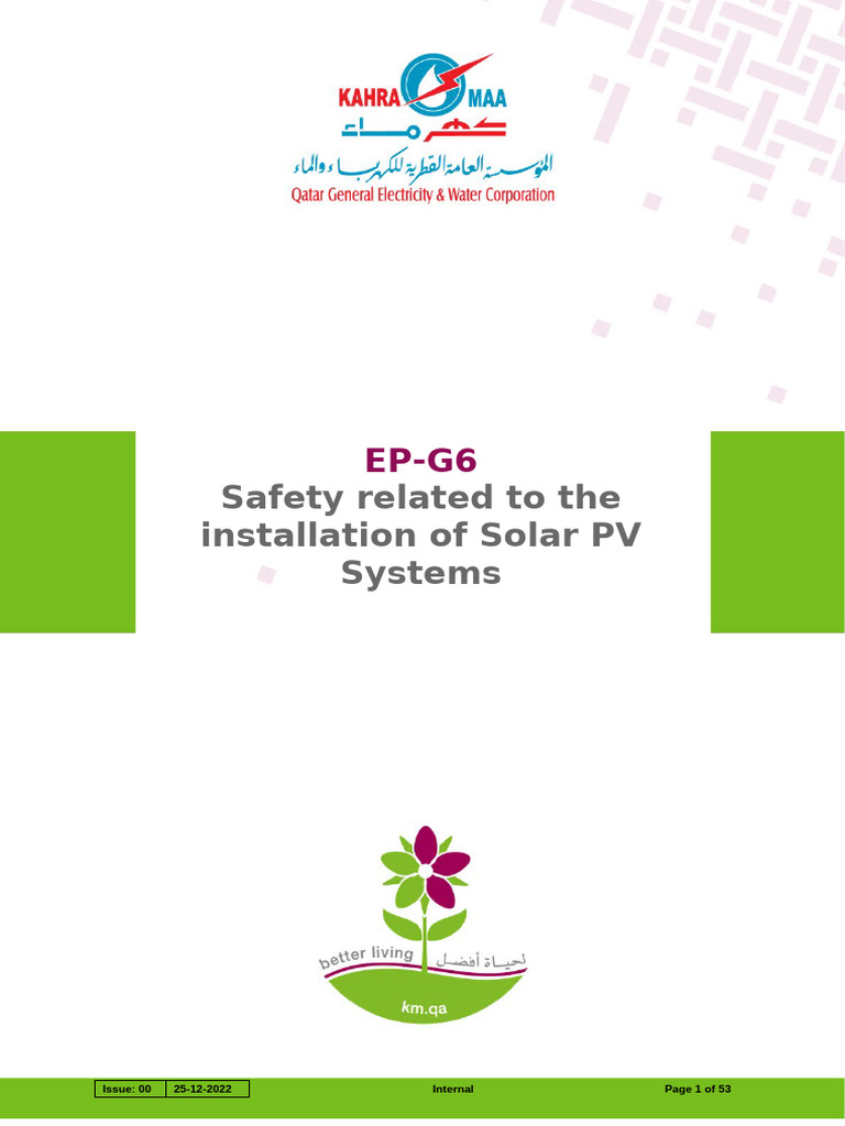 Safety Hazards in PV System Installation | PDF | Photovoltaics ...