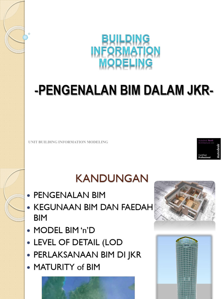 2017 - 00-Kursus RVT ST-What Is BIM | PDF | Building Information Modeling | Computing