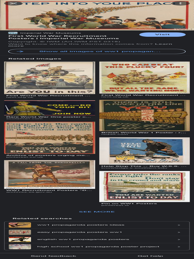 Ww1 Propaganda Posters - Google Search | PDF