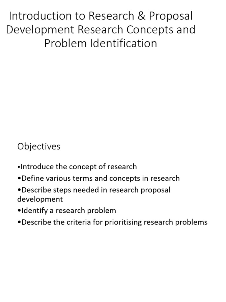 Research Proposal Development Guide | PDF | Science | Knowledge