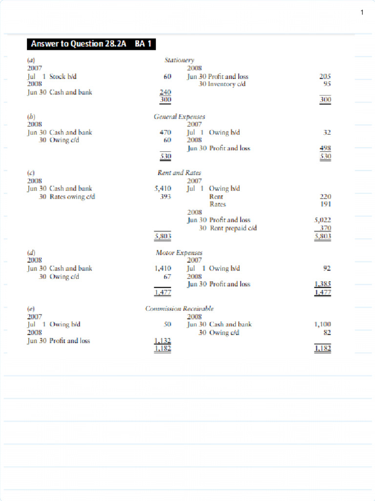 Accrual and Prepayment | PDF