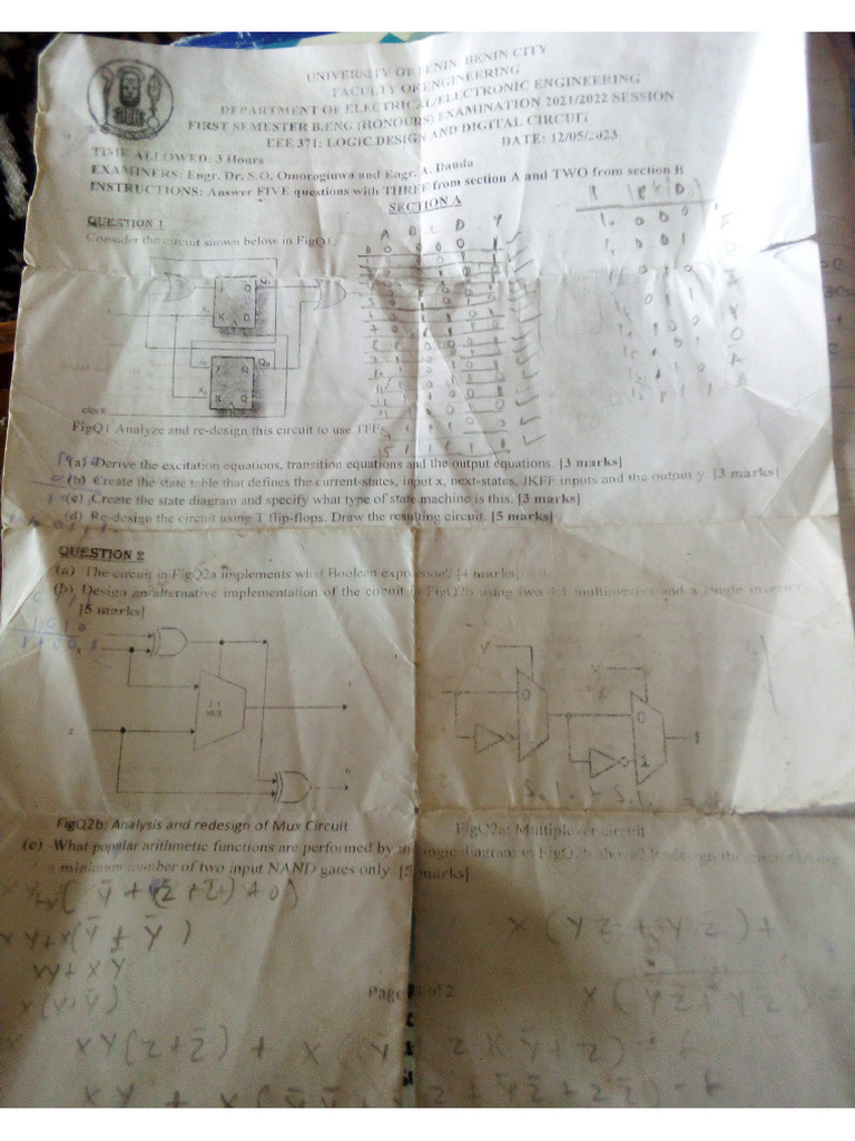 Eee371 21-22 PQ | PDF