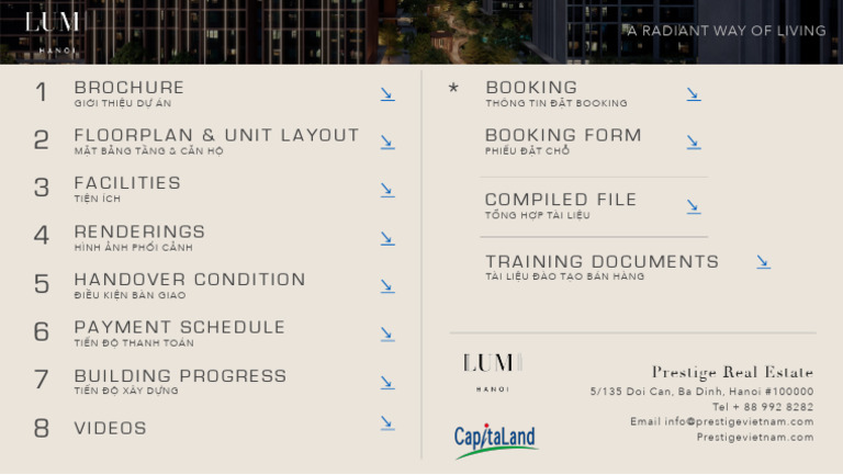 Lumi Hanoi Documents - Prestige | PDF
