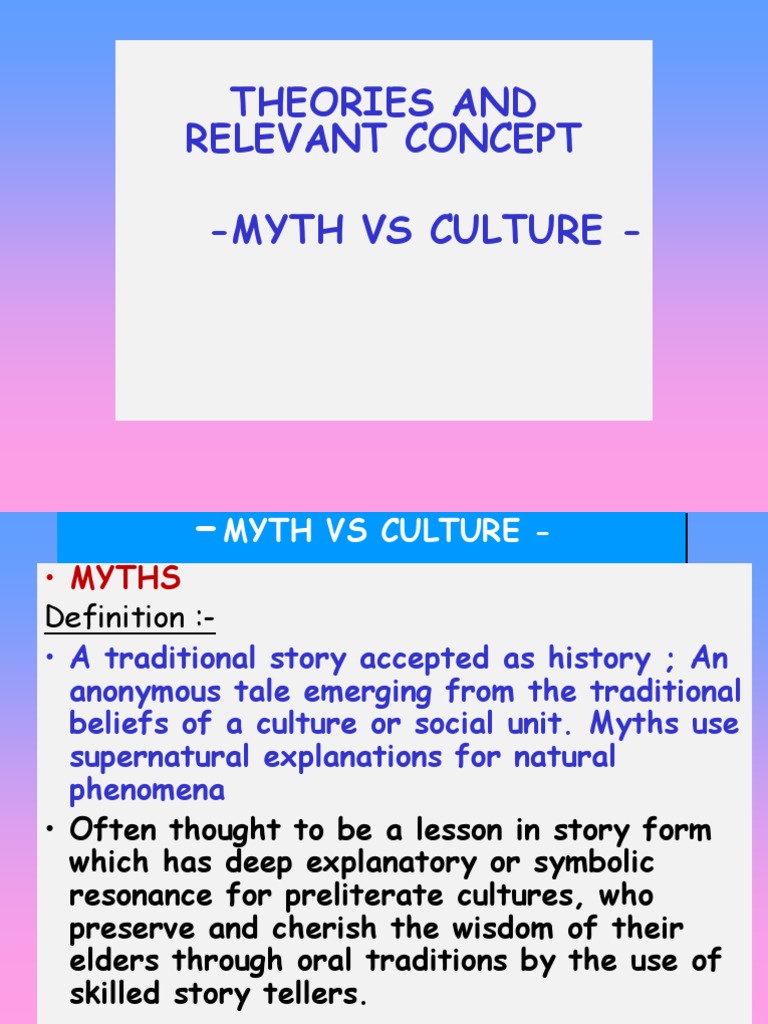 Myths, Culture and Gender Roles | PDF | Gender Inequality | Gender Studies