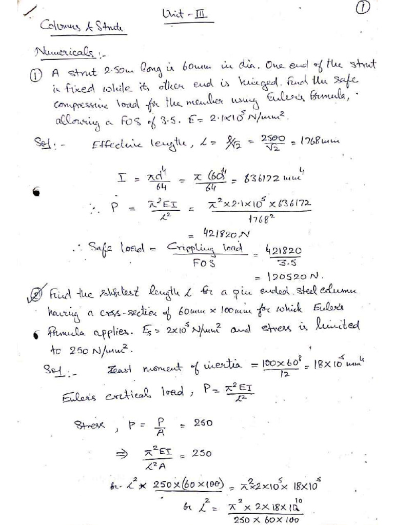 Colunm Neumerical | PDF