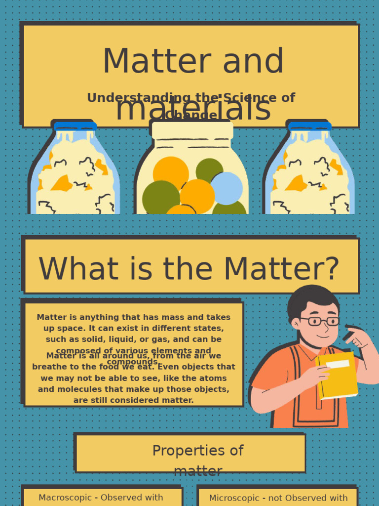 GR 10 Matter and Materials | PDF | Mixture | Chemical Substances