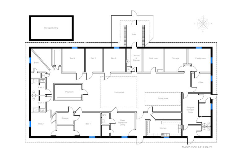 B15 Floor Plan 1-4 Scale | PDF | Home