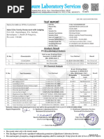 Drinking Water Test Report | PDF | Bacteria | Chemical Compounds