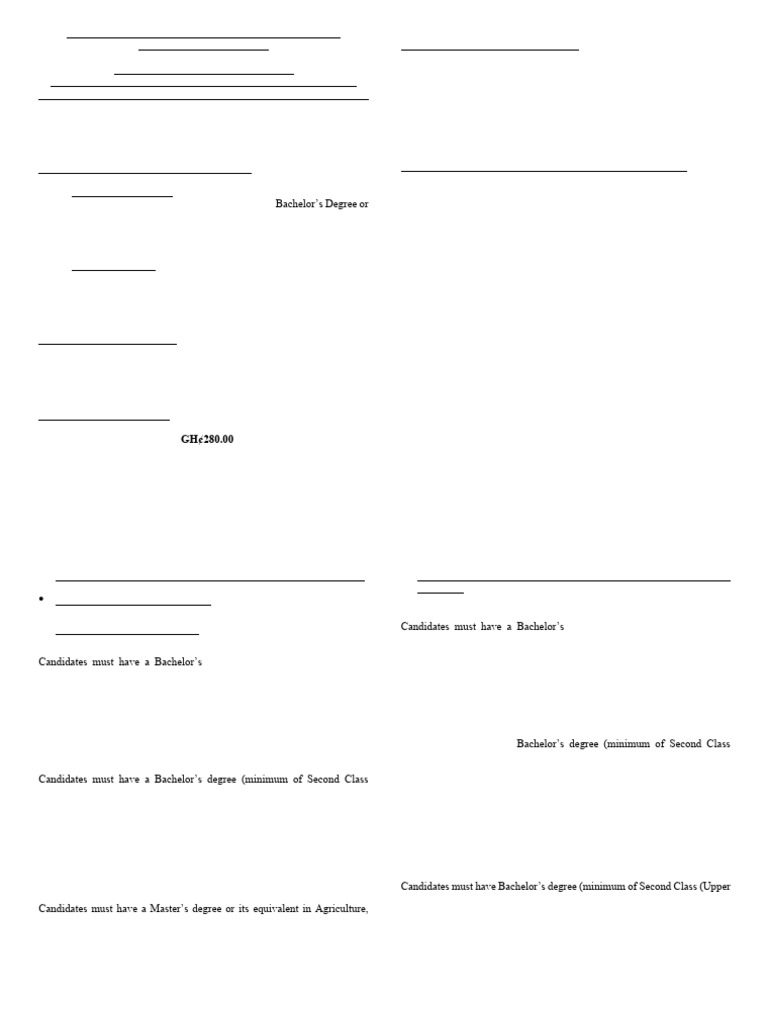 Graduate Admission Requirements 2024-2025 | PDF | Academic Degree | Thesis
