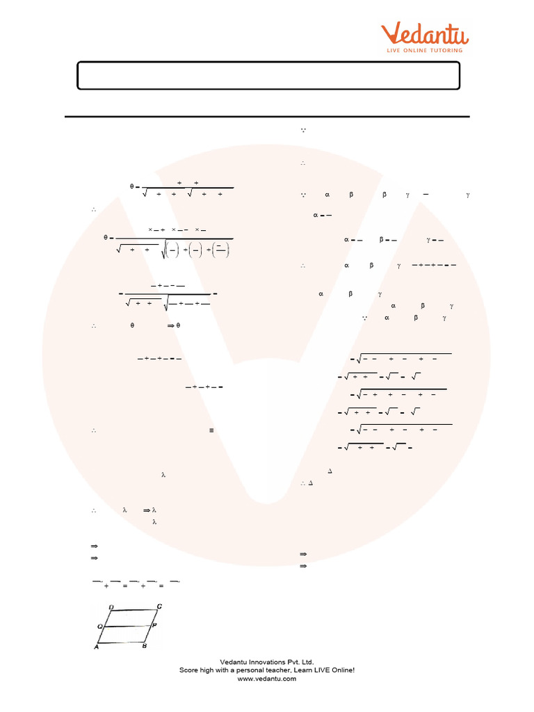 3D Geomatry T 2 (Solution) | PDF | Elementary Mathematics | Euclid