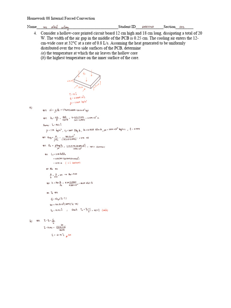 Internal Forced Convection 4 | PDF