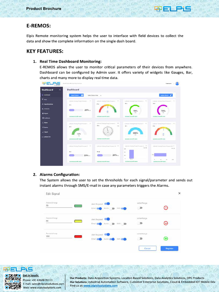 E-REMOS Product Brochure | PDF