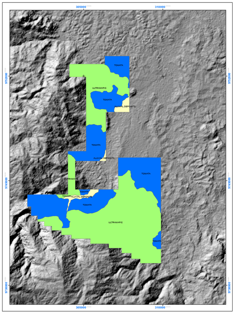 Peta Geologi Satuan Batuan | PDF