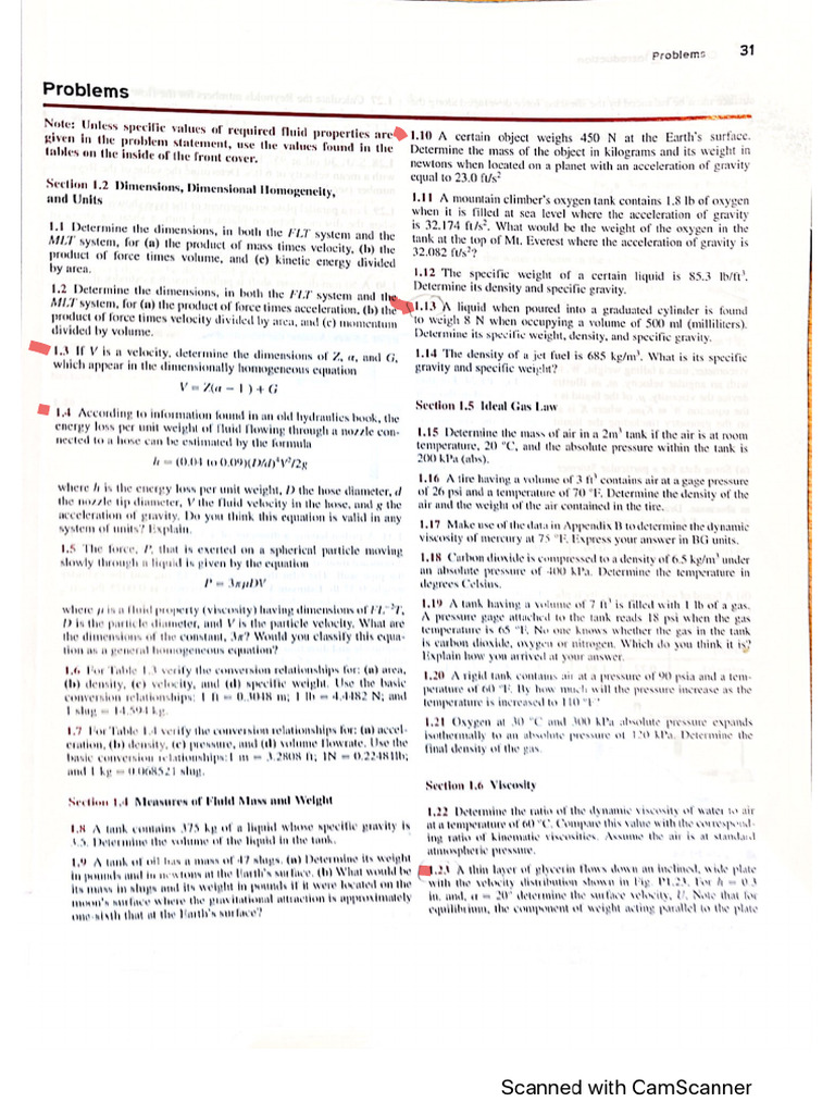 Problem Chapter 1 | PDF