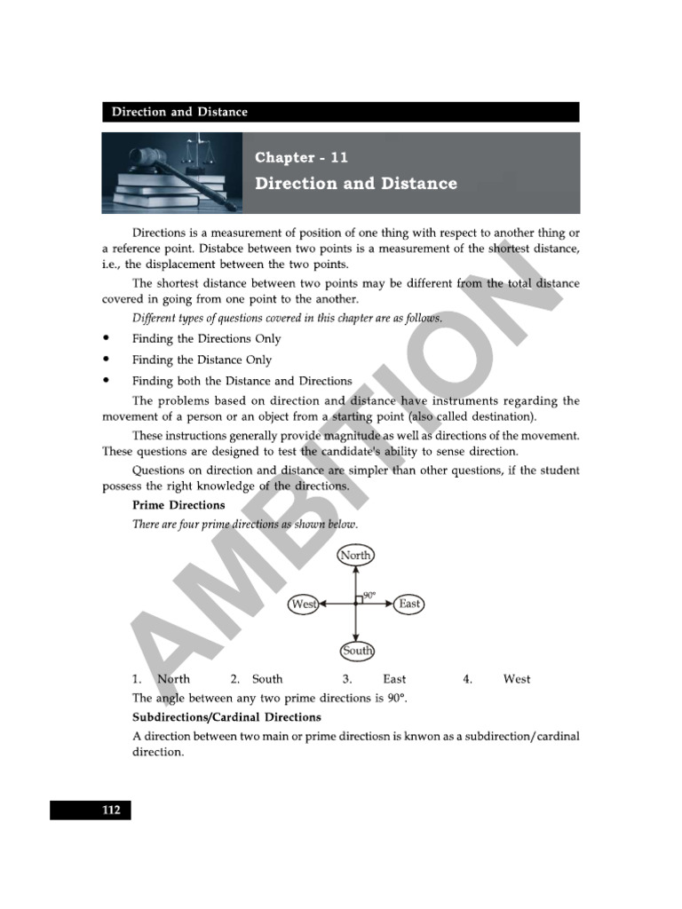 Direct and Distance | PDF