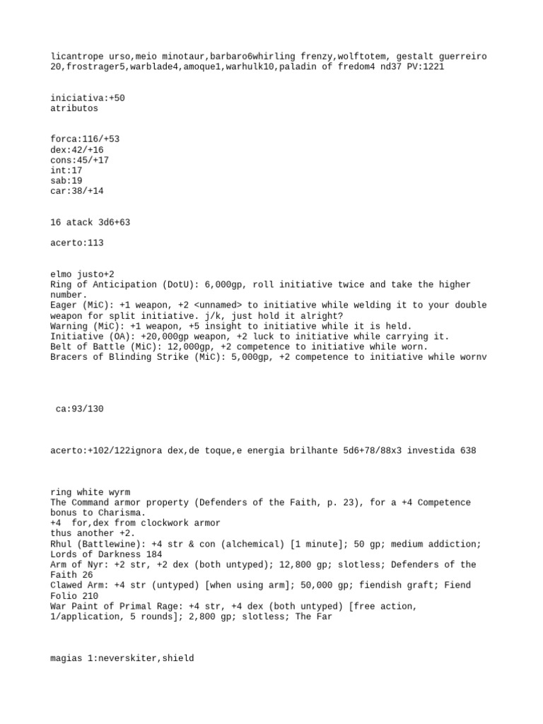 Barbaro Do Pombo Sem Asa | PDF