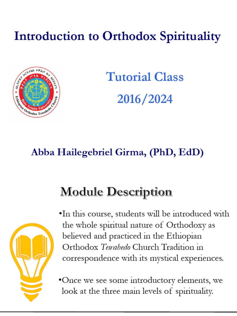 Understanding Orthodox Spirituality | PDF | Christian Mysticism ...