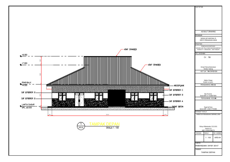 Asbuilt Drawing Grobogan-Model - pdf1 | PDF