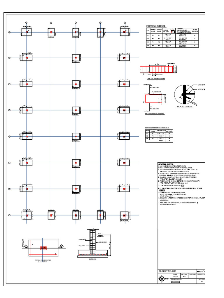 Structural Drawings Factor (3) - Layout1 | PDF