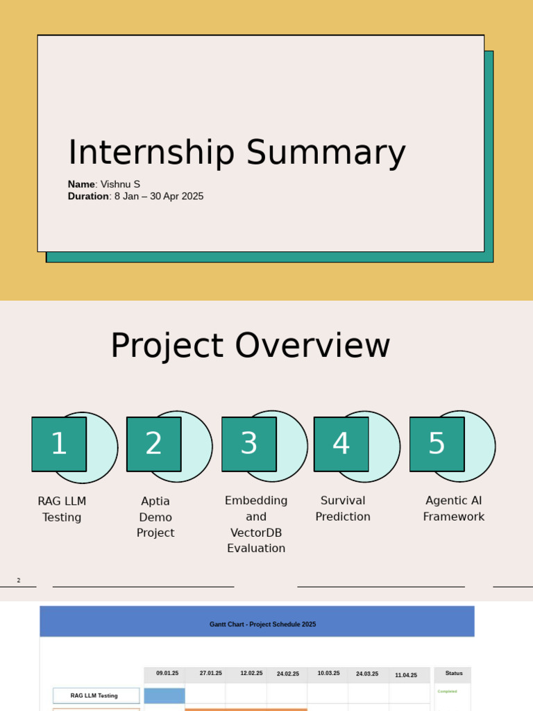 Internship Summary | PDF | Machine Learning | Artificial Intelligence
