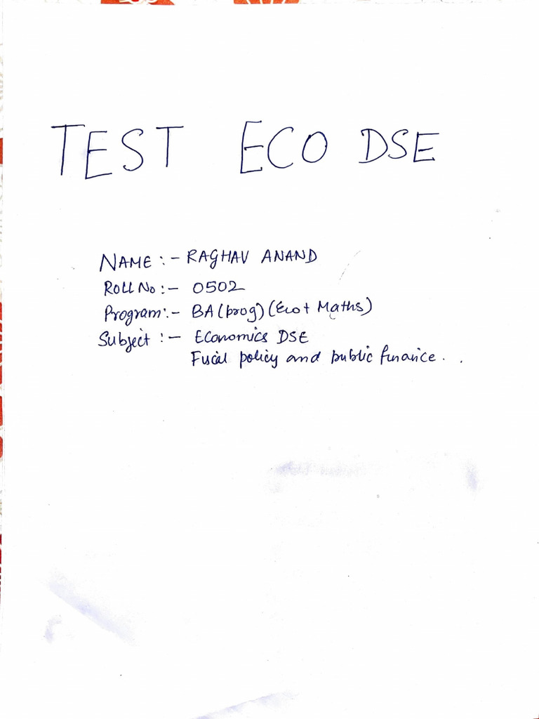Eco Dse Test | PDF