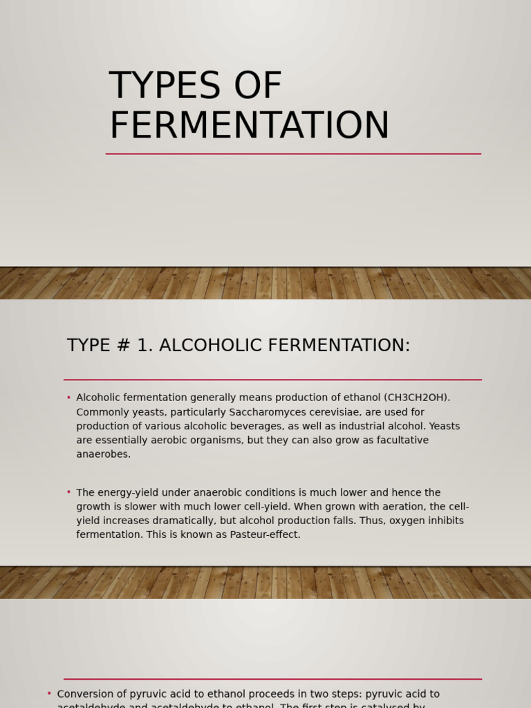 Lecture 3 Types of Fermentation | PDF | Fermentation | Lactic Acid