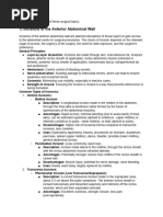 Types of Incision | PDF | Abdomen | Surgery