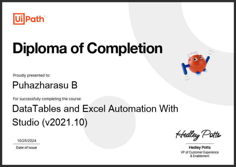 LearningPath Certificate 10252024090209743 | PDF
