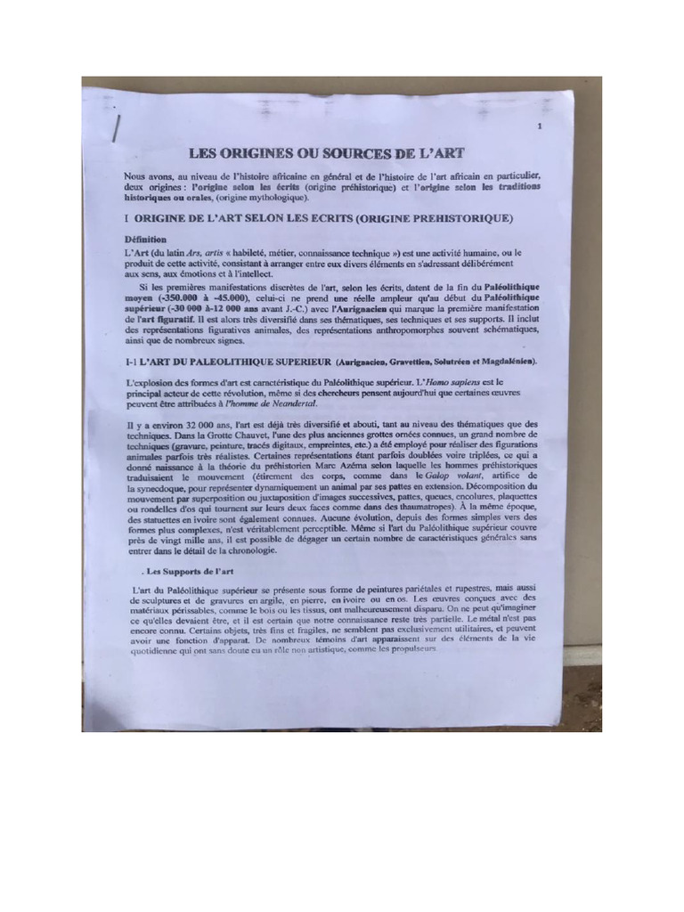 Histoire de L'art | PDF