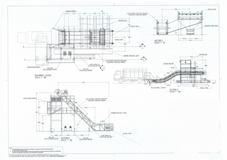 A1. Machinery Layout - Rejection | PDF