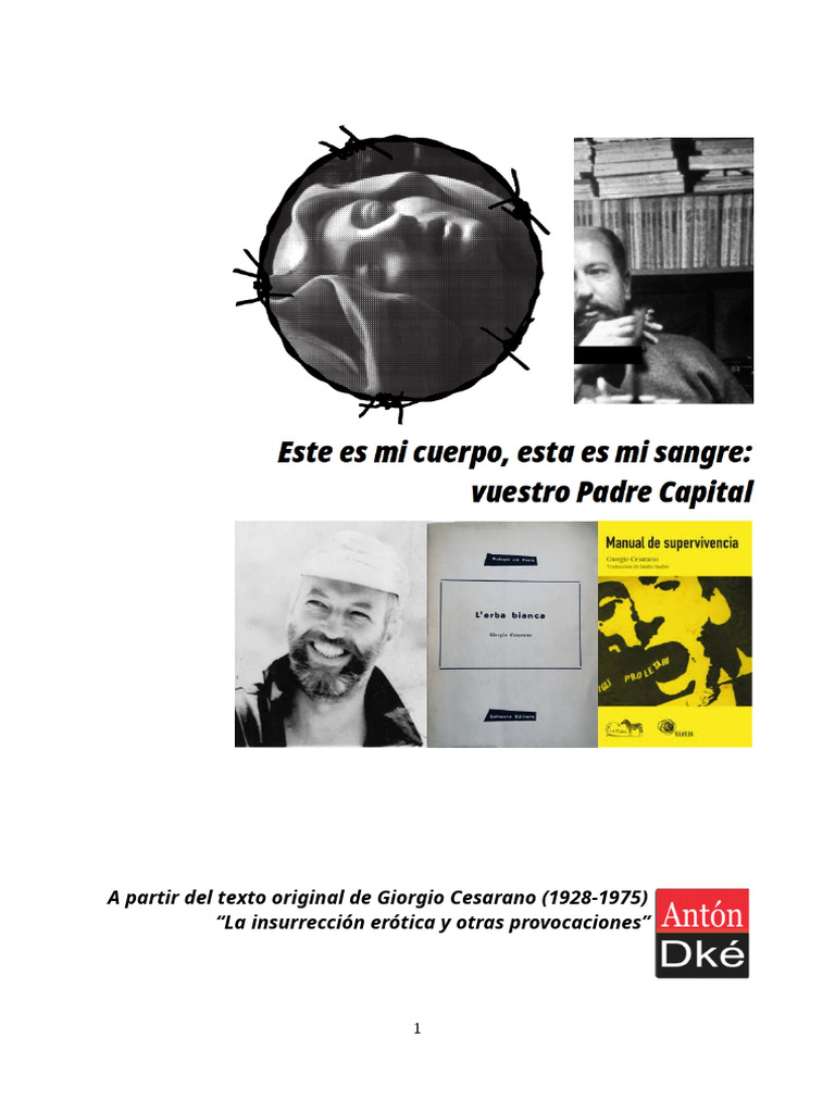 Este Es Mi Cuerpo, Esta Es Mi Sangre: Vuestro Padre Capital | PDF ...