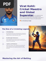Virat Kohli A Comprehensive Overview | PDF | Ball And Bat Games | Summer Sports