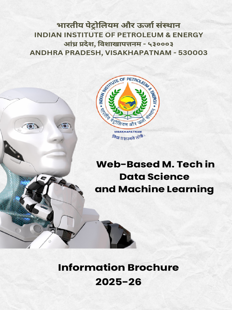 Web Based Mtech Brochure | PDF | Statistics | Least Squares