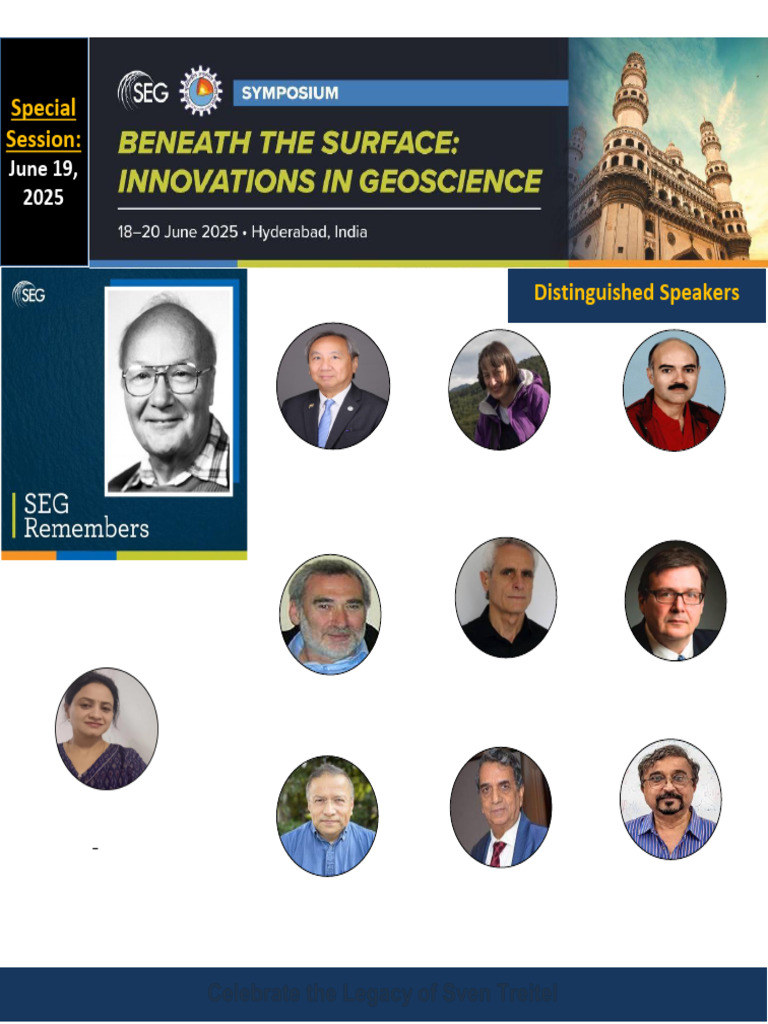 Sven Treitel Session | PDF | Geology | Applied And Interdisciplinary ...