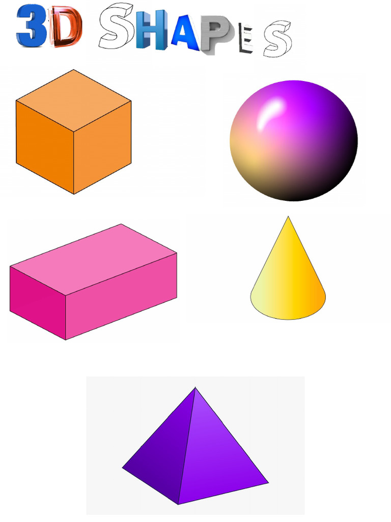 3D Shapes | PDF