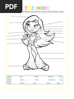 My Body - Grade 1 | PDF