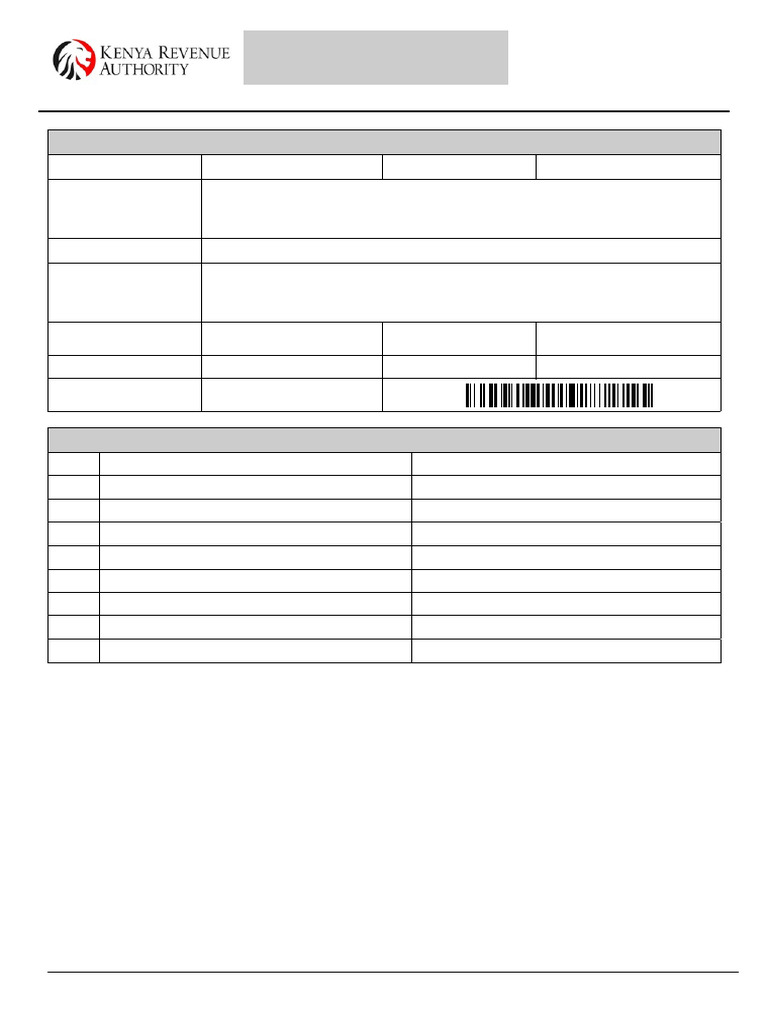 KRA VAT Return Acknowledgment Receipt | PDF | Value Added Tax | Economies