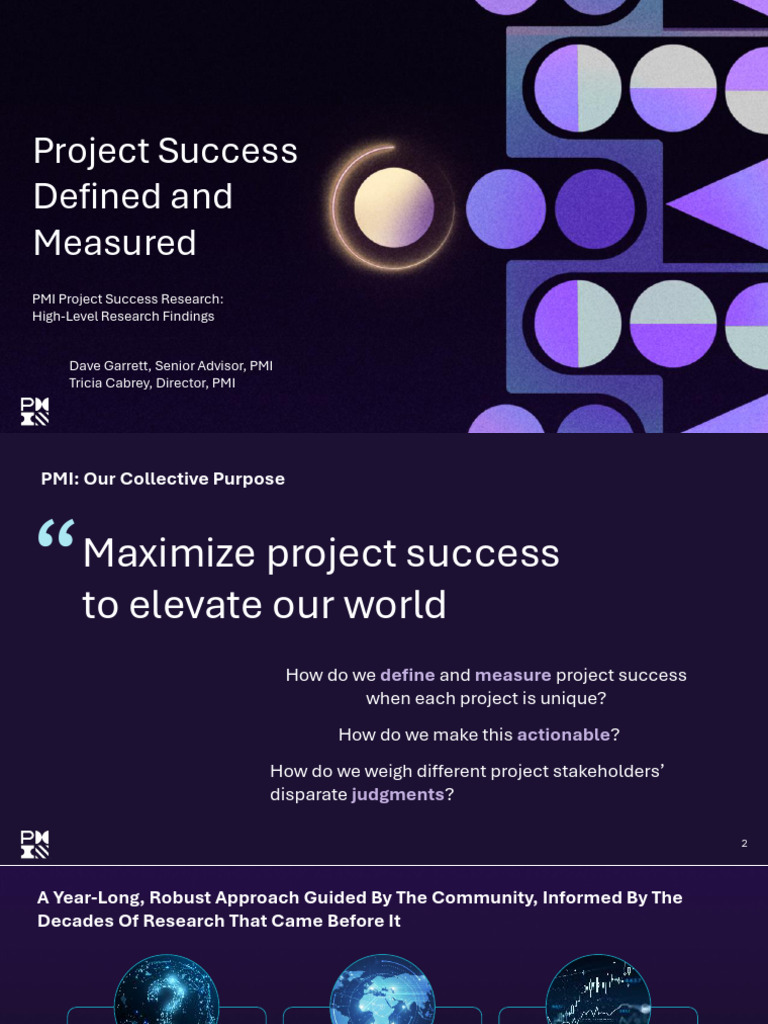 Maximizing Project Success Insights | PDF | Sustainability | Infrastructure