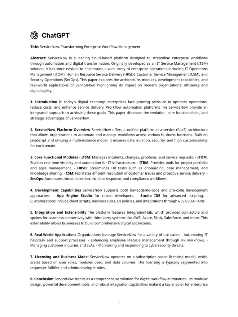 ServiceNow IT Vending Machine Insights | PDF | Cloud Computing | Automation