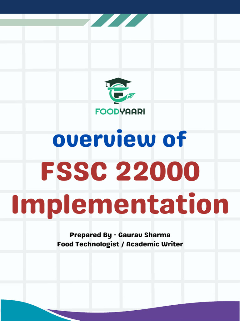 Overview of FSSC 22000 Implementation | PDF | Food Safety | Audit