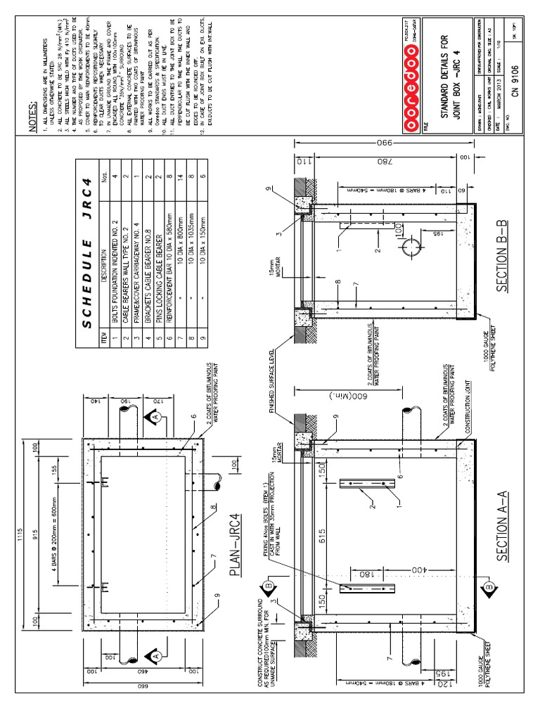 Ooredoo JRC-4 Standard Details | PDF