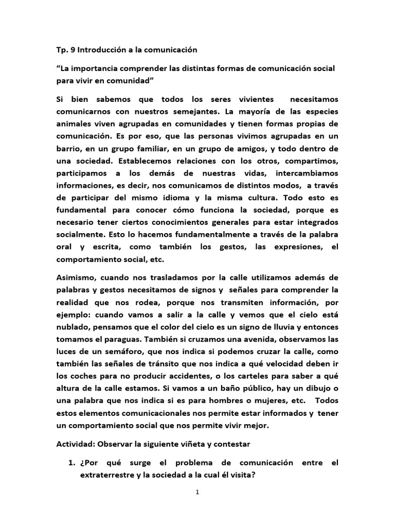 2.CLASE - CODIGOS CULTURALES-obstaculos en La Comunicacion | PDF ...