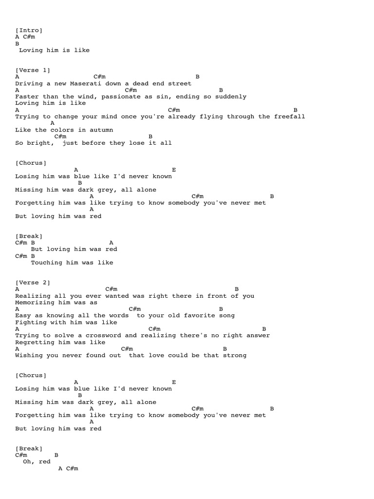 Tabs & Chords 6 | PDF | Song Structure | Songs