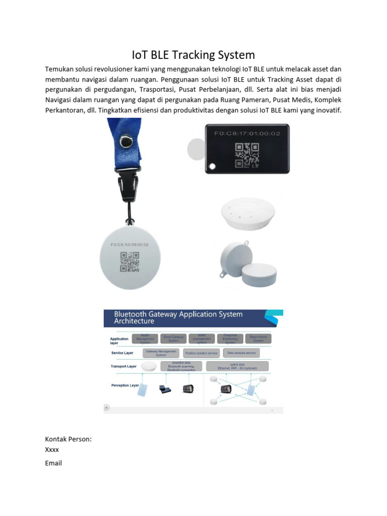 IoT BLE Tracking System | PDF