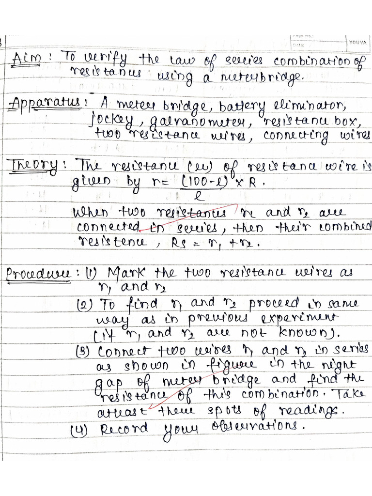 Meter Bridge (Series) | PDF