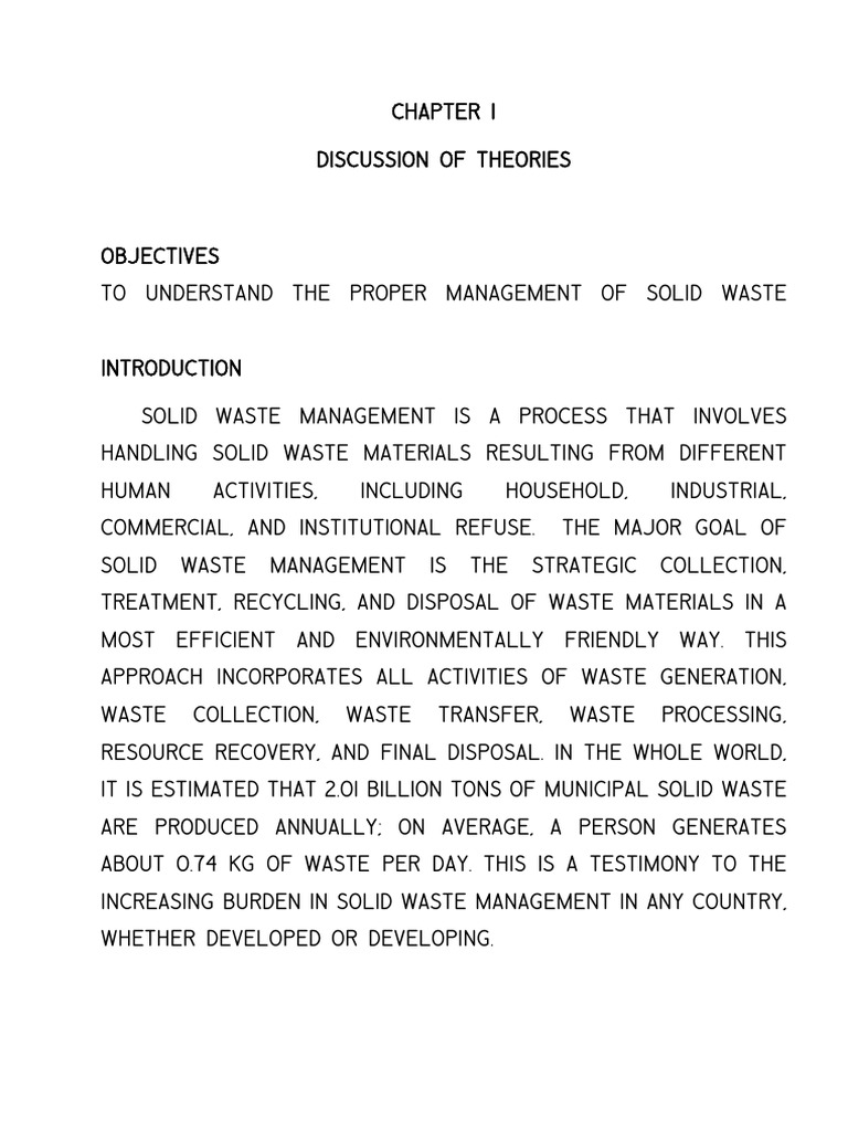 Solid Waste Management Introduction Lab | PDF | Waste Management | Waste
