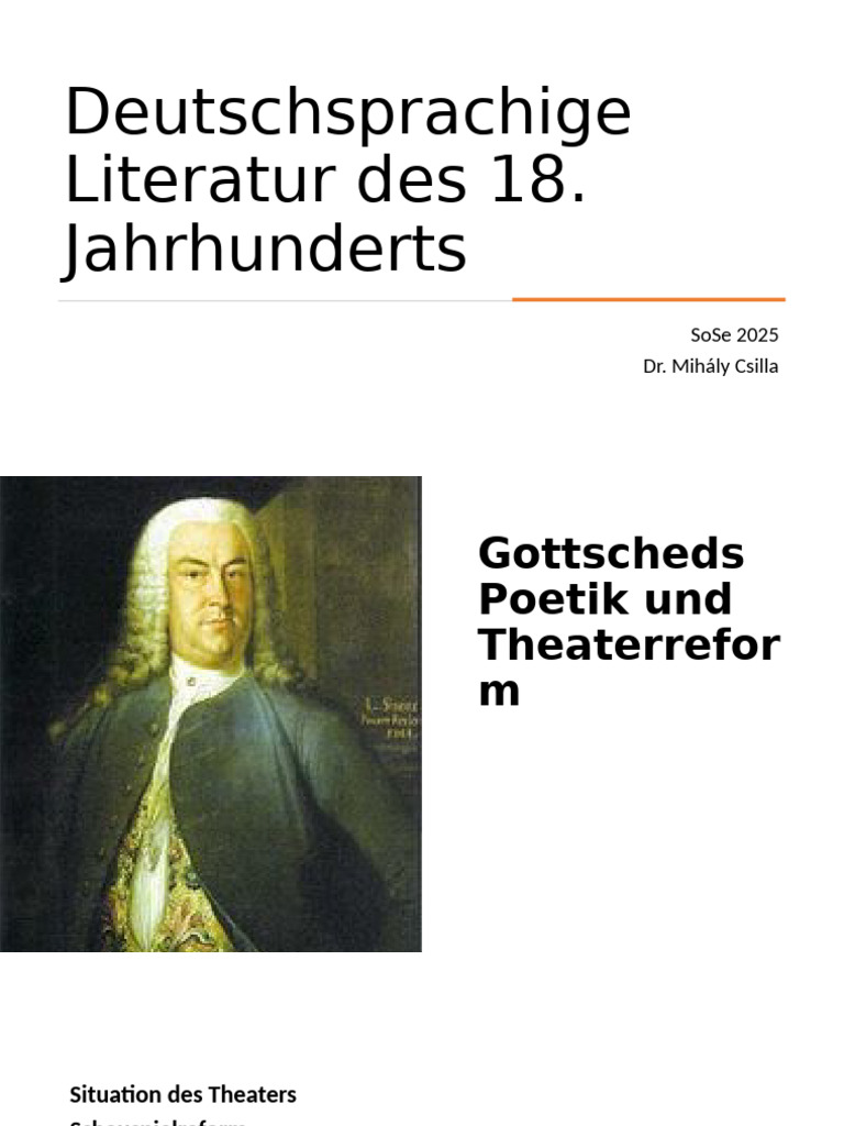4 Lit.18.Jh 25 Gottsched | PDF