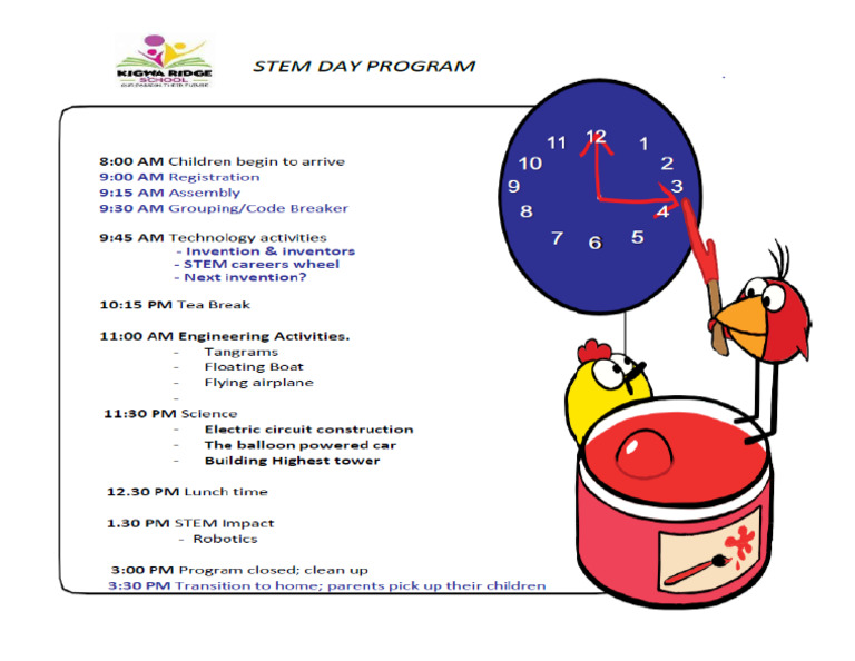 Stem Day Program | PDF